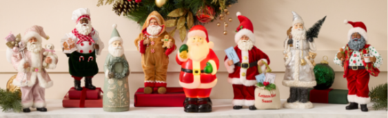 Christmas Santas | At Home