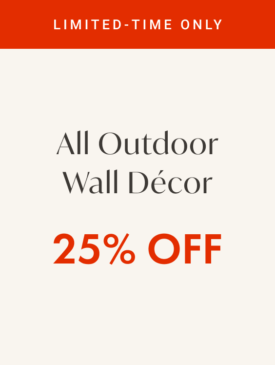 Outdoor Wall Decor Deal | At Home