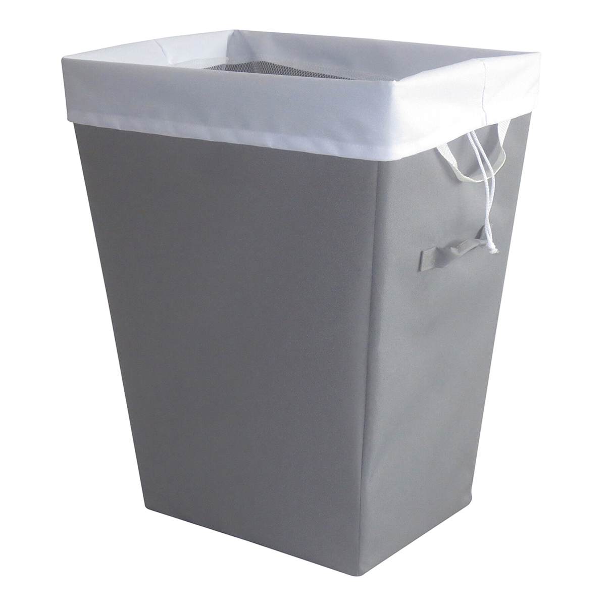 Tapered Laundry Hamper with Removable Liner Grey | At Home