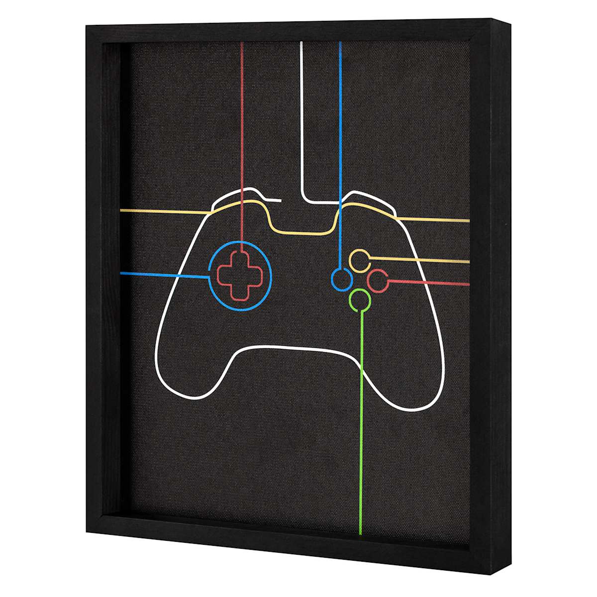 Framed Game Controller Wall Art, 10x12