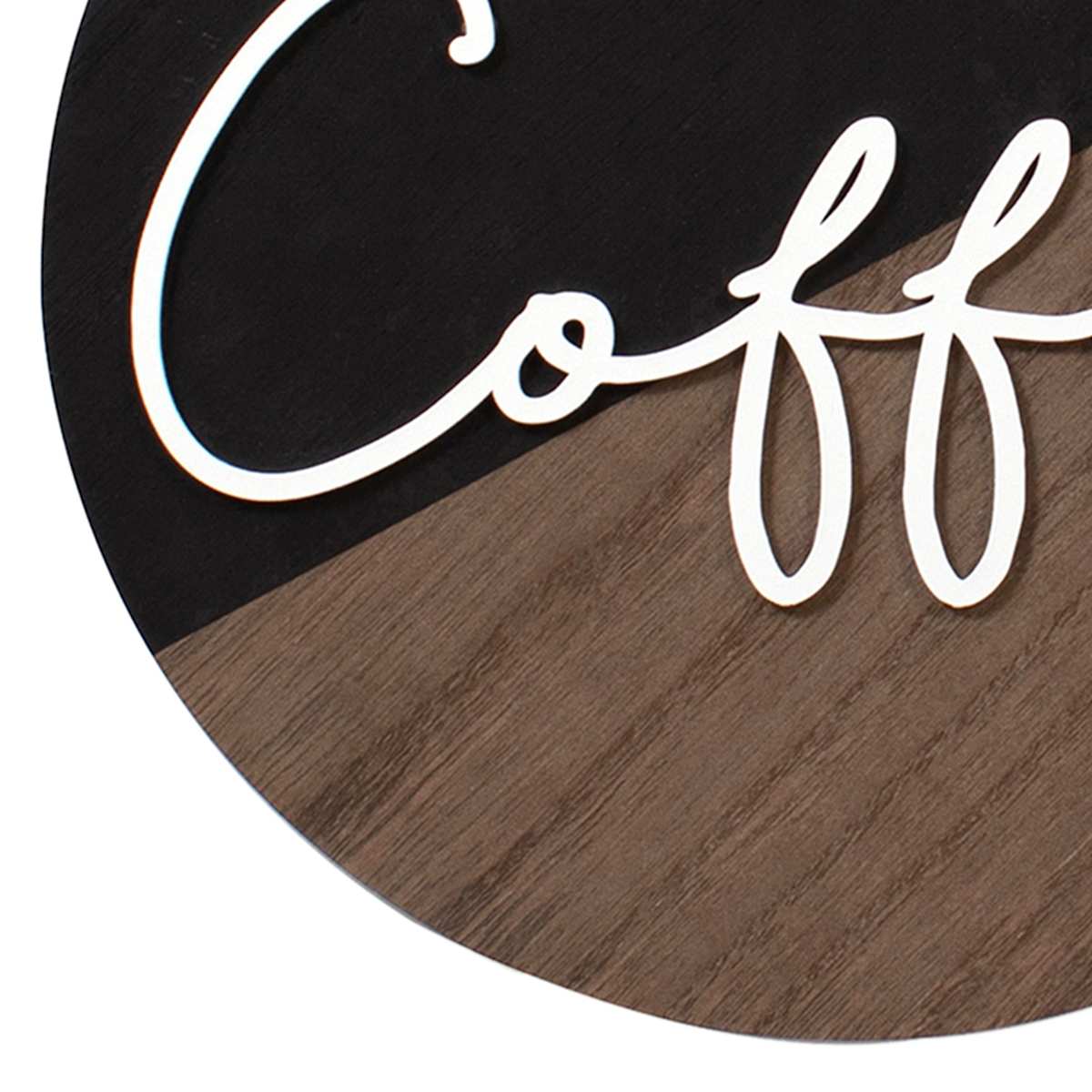 Coffee Round Wall Sign, 12"