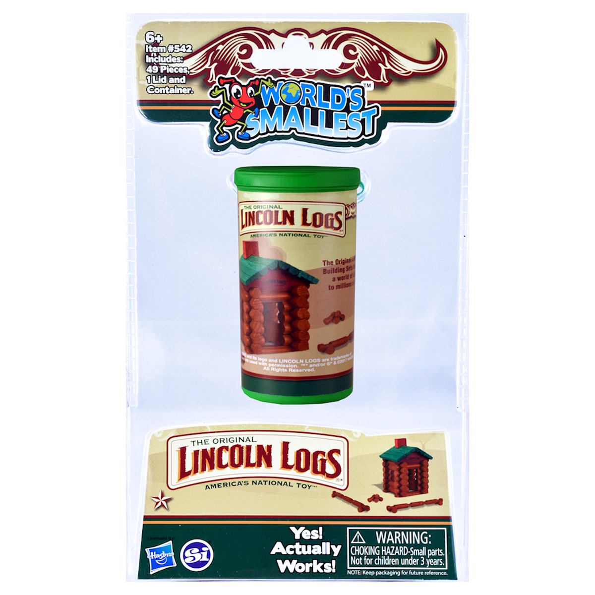 World's Smallest Lincoln Logs