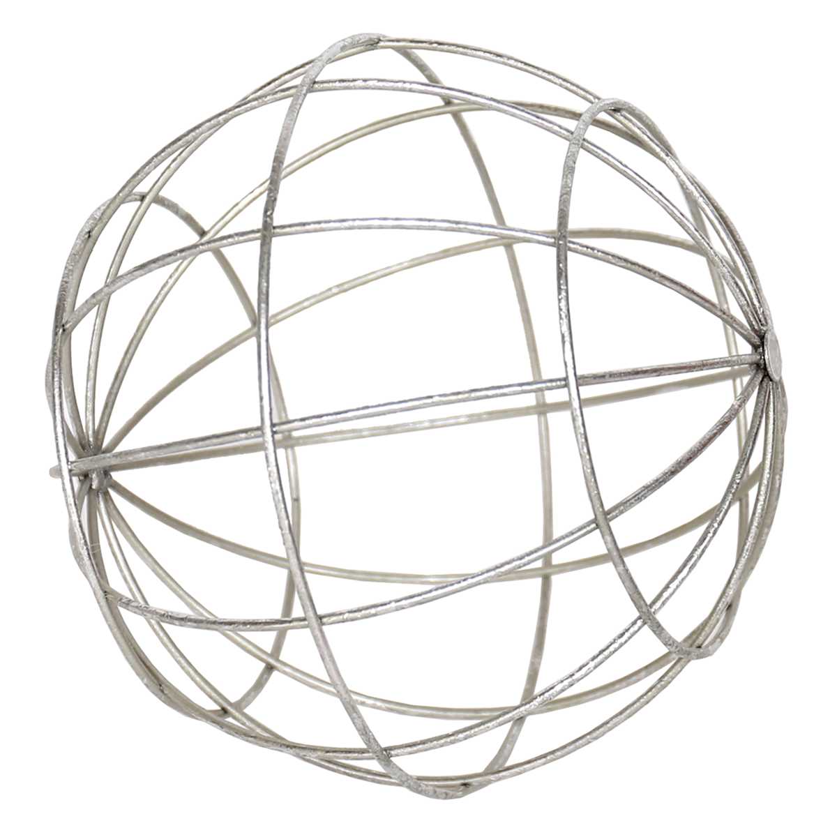 Metal Wire Ball Decor, 8"