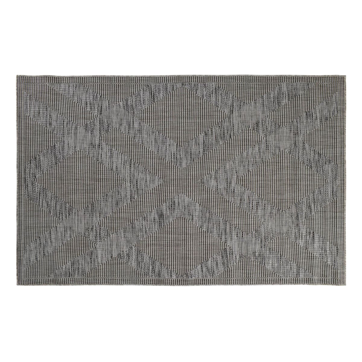 Grey Diamond Design Indoor & Outdoor Accent Rug, 2X4 | At Home