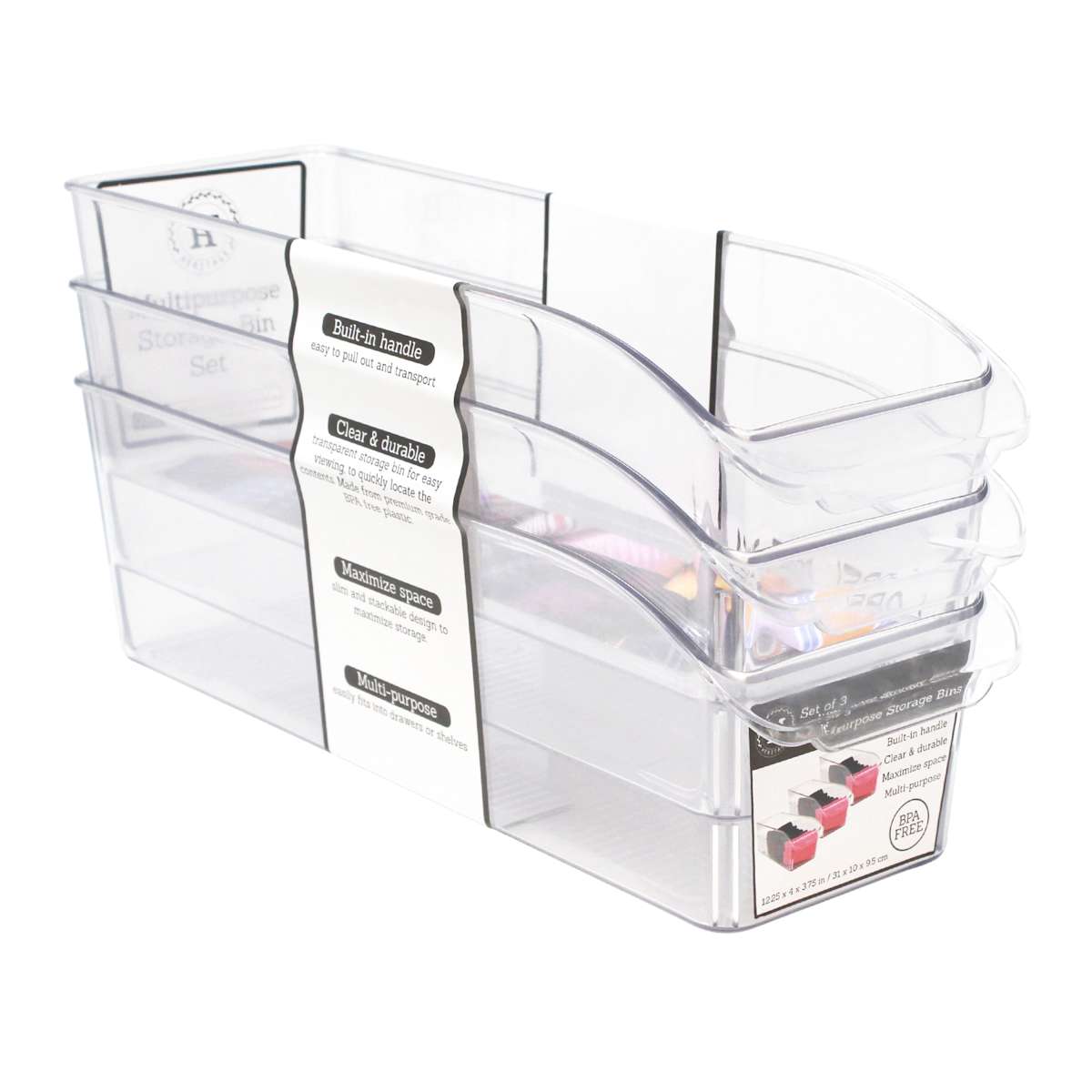 Narrow bins store