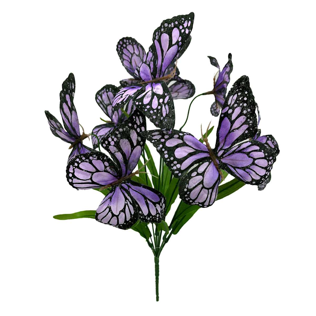 Purple Butterfly Spray, 18"