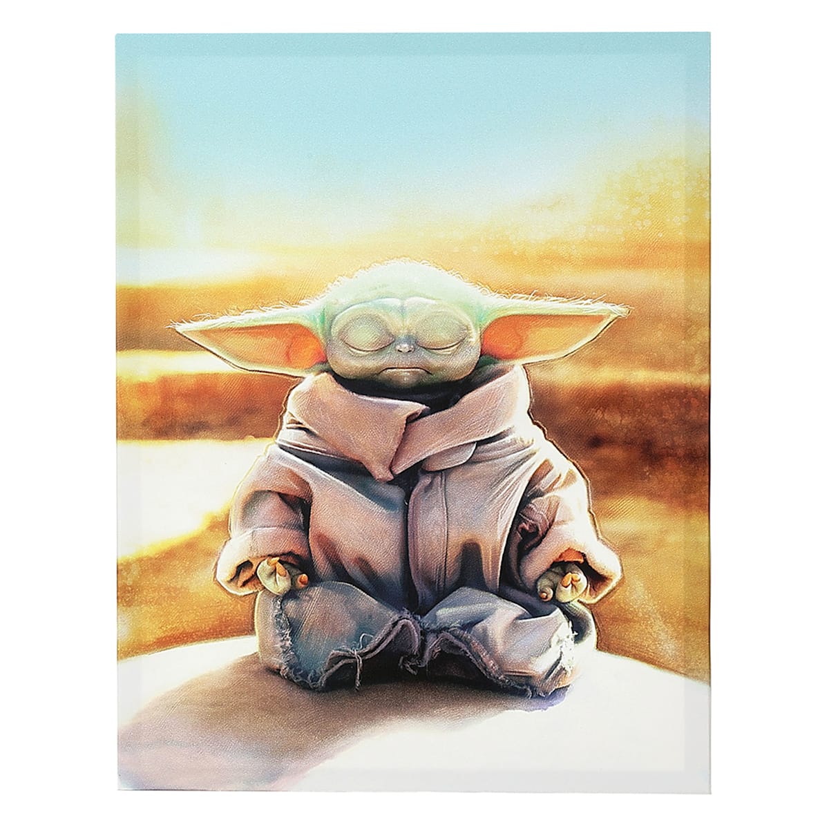 Baby Yoda Canvas Wall Art 11x14