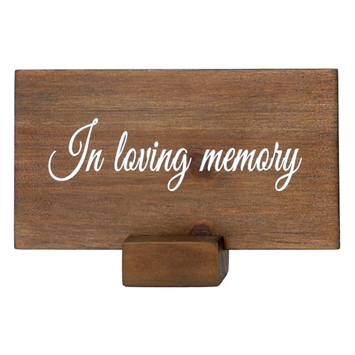 In Loving Memory wood Sign, 5"