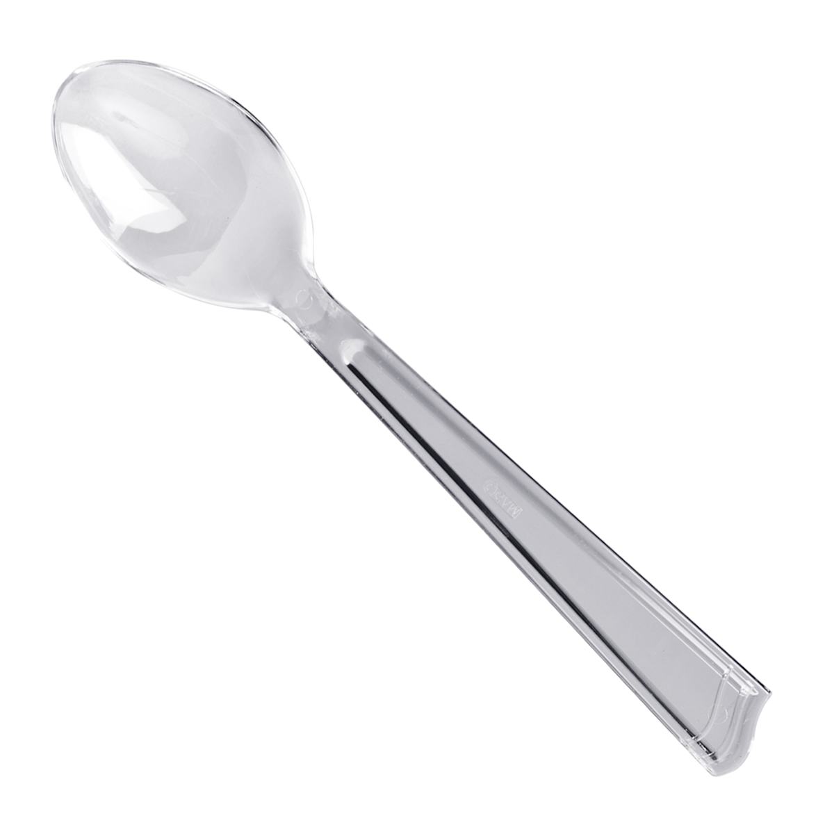Set of 3 Clear Serving Spoon Set, 4x12.5