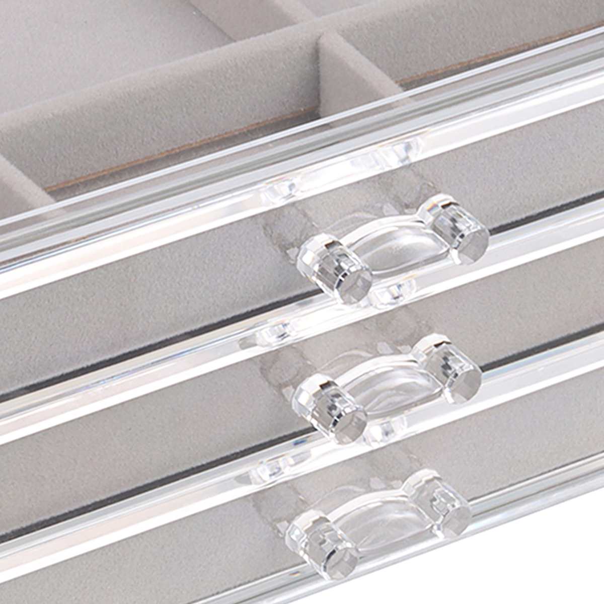 3-Tier Acrylic Drawer Jewelry Organizer