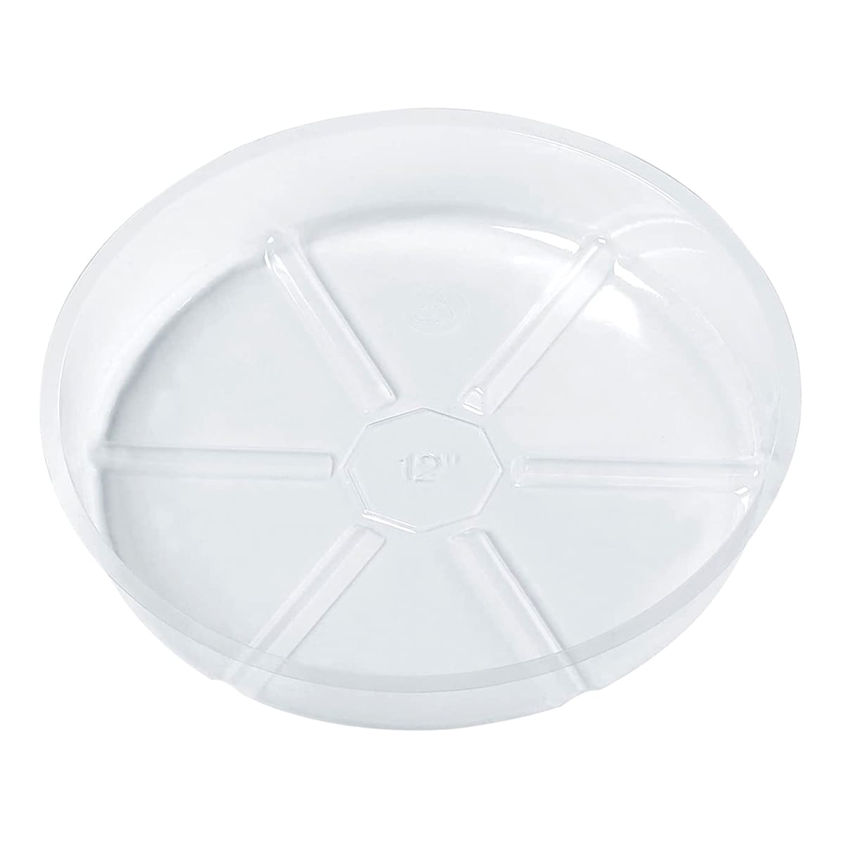 Round Clear Plant Saucer, Large | At Home