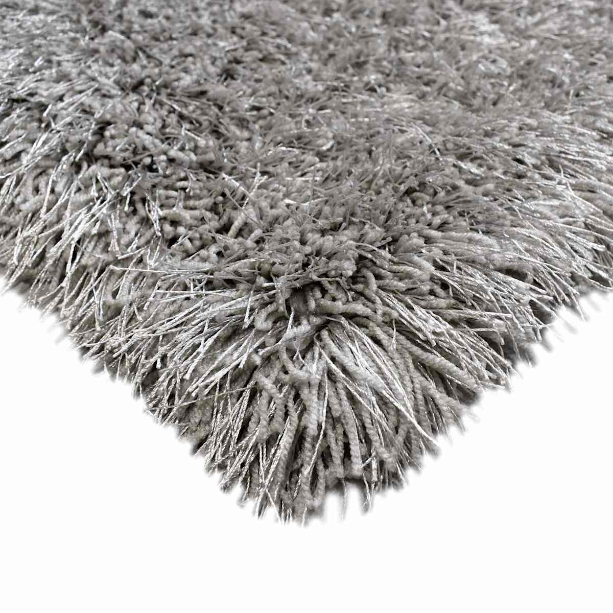 Eve Silver Shag Area Rug 4x7 | At Home