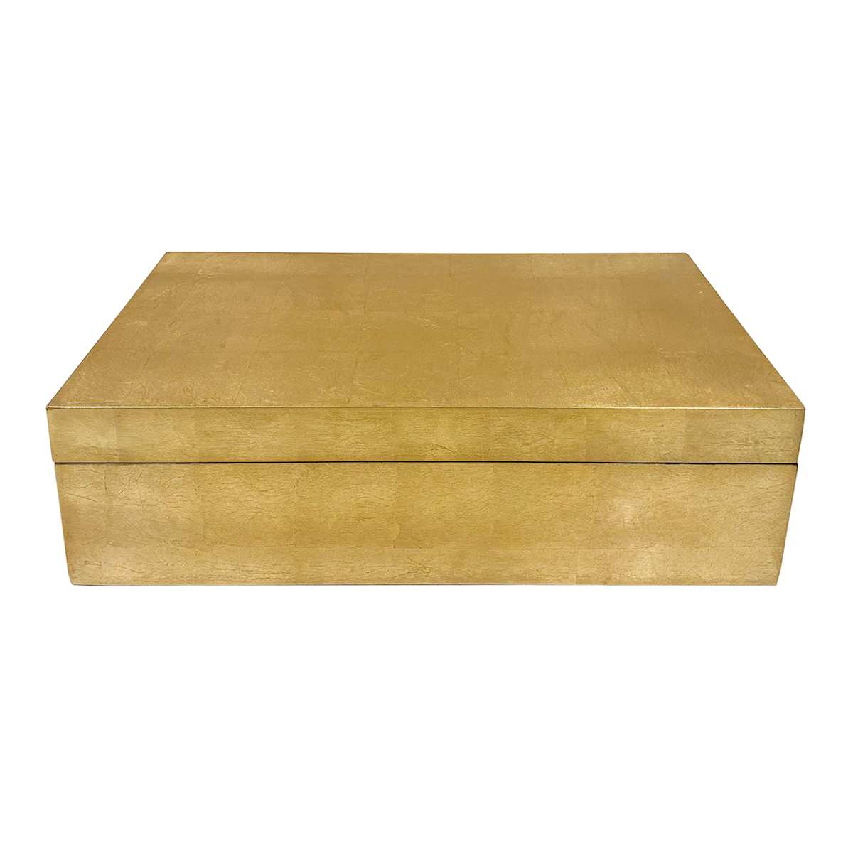 Gold Rectangle Decorative Box, 13x7