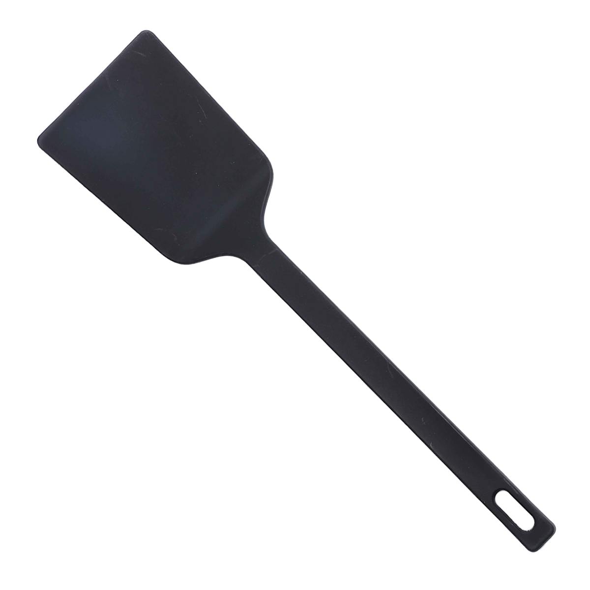 Black Nylon Solid Spatula