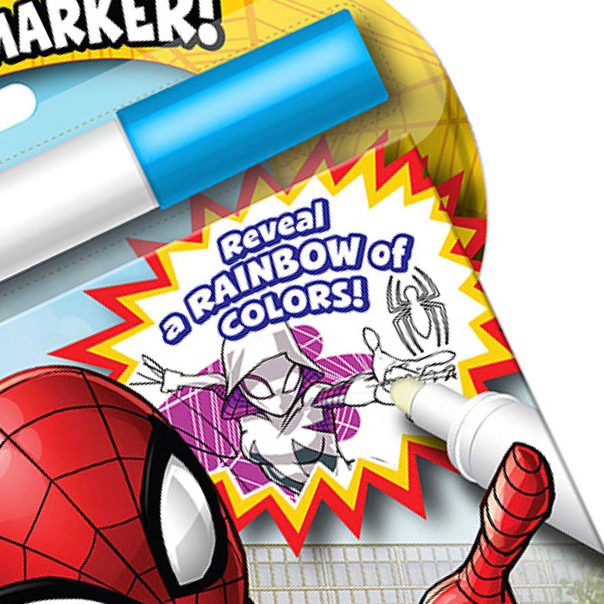 coloring book spider man
