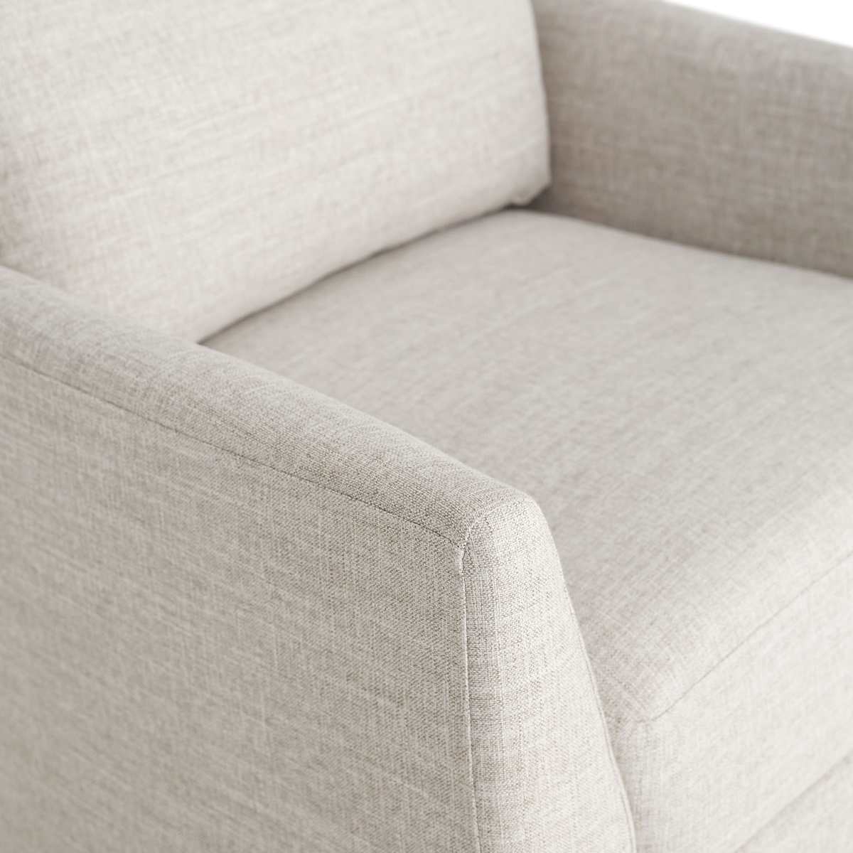Found & Fable Fallon Accent Chair Linen | At Home