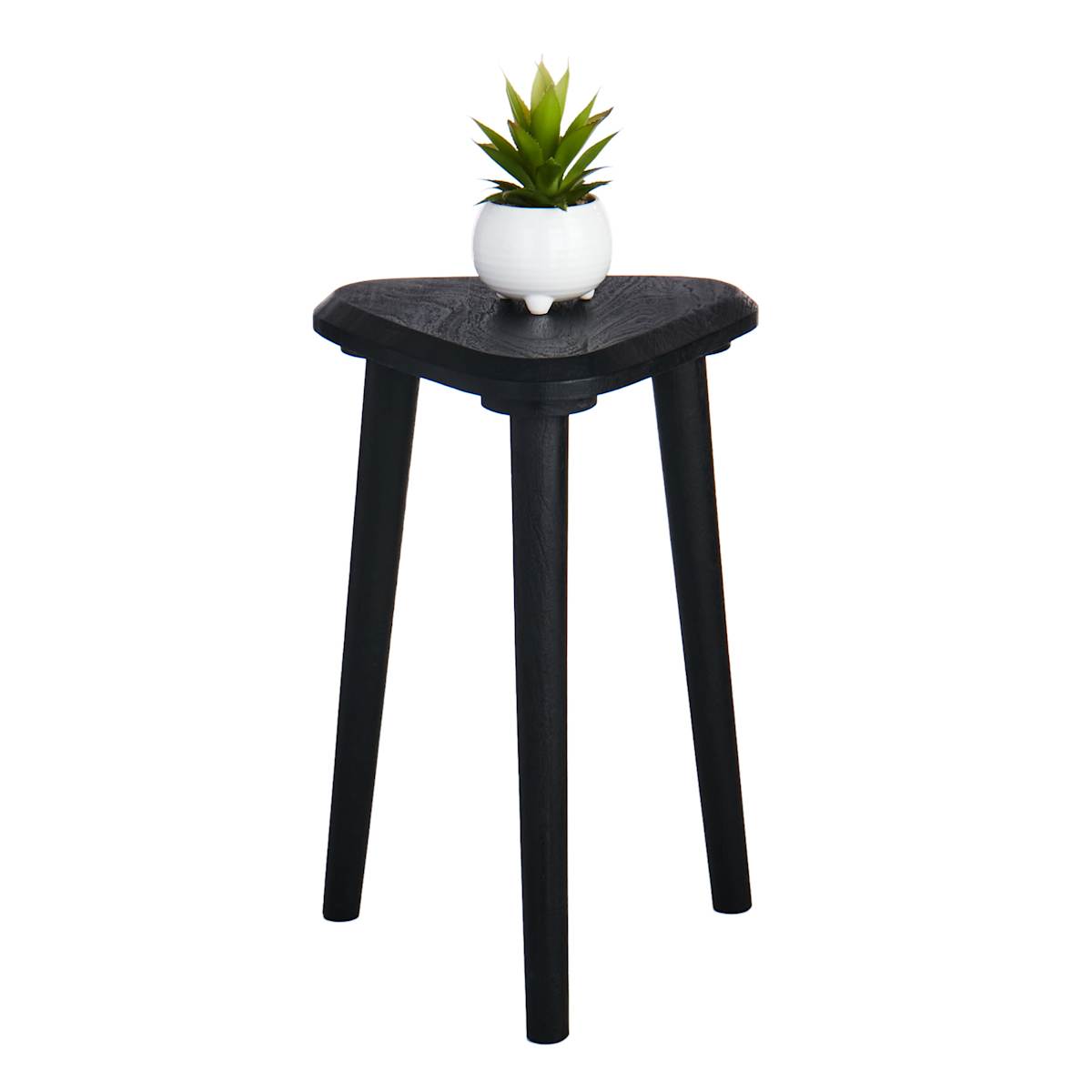 Found & Fable Triangle Rustic Side Table | At Home