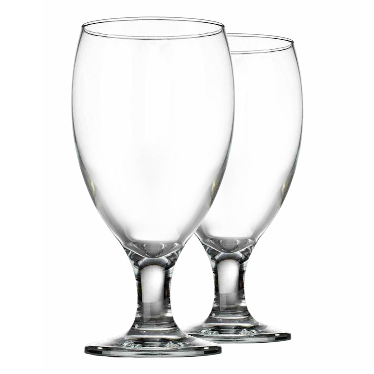Clear Glass Water Goblet, 19.5oz