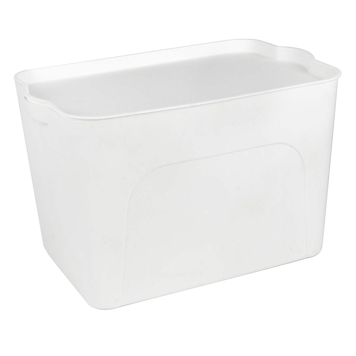 White Storage Container, Large
