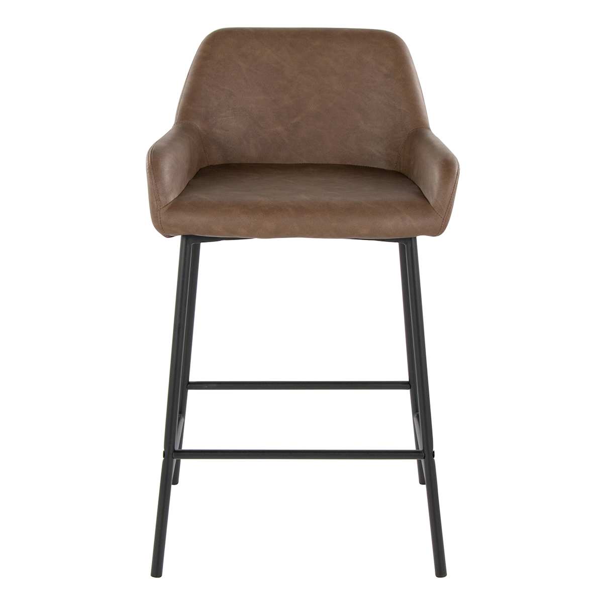 Honeybloom Destin Counter Stool Brown | Brown Counter Stool | At Home