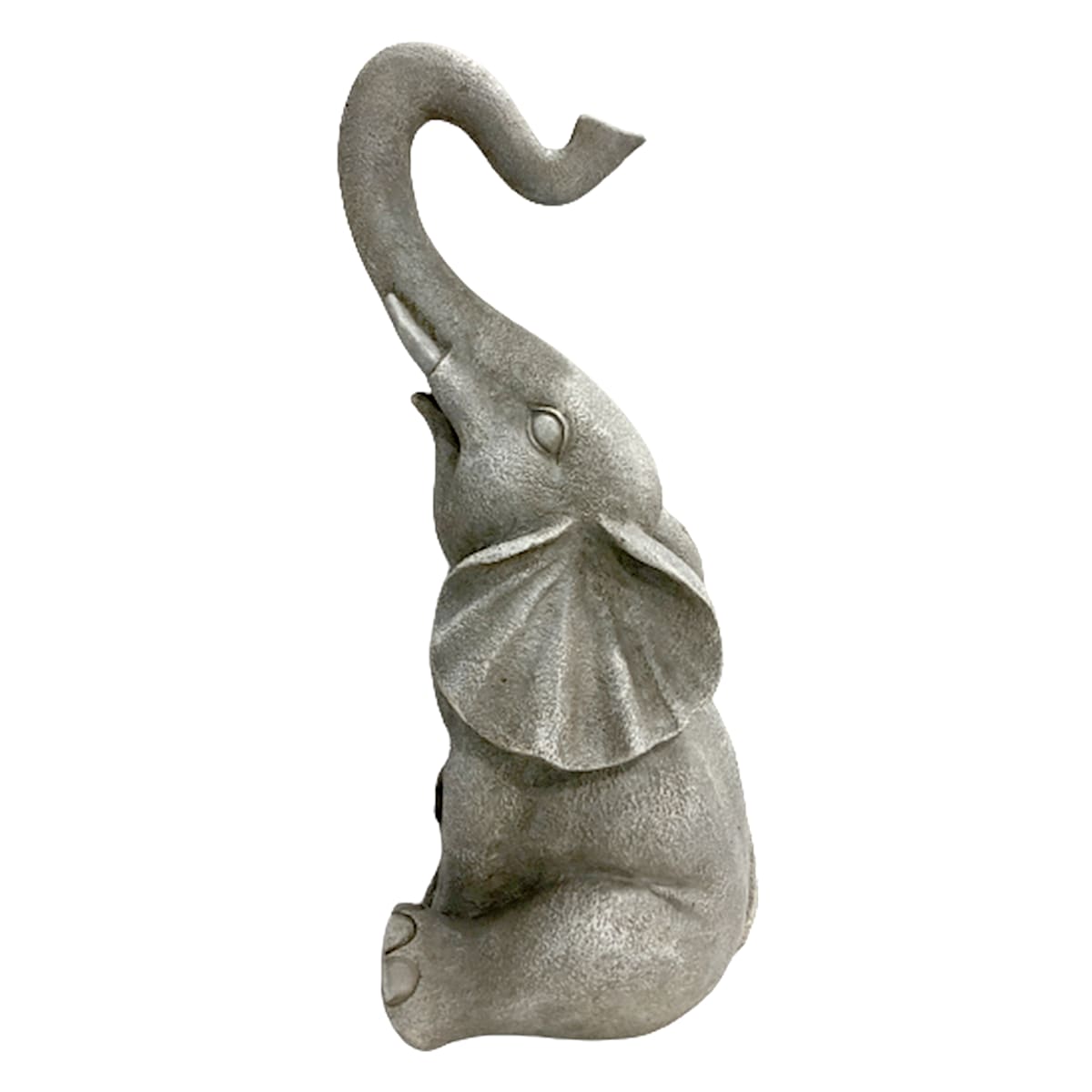 Found & Fable Elephant Outdoor Garden Statue, 25"