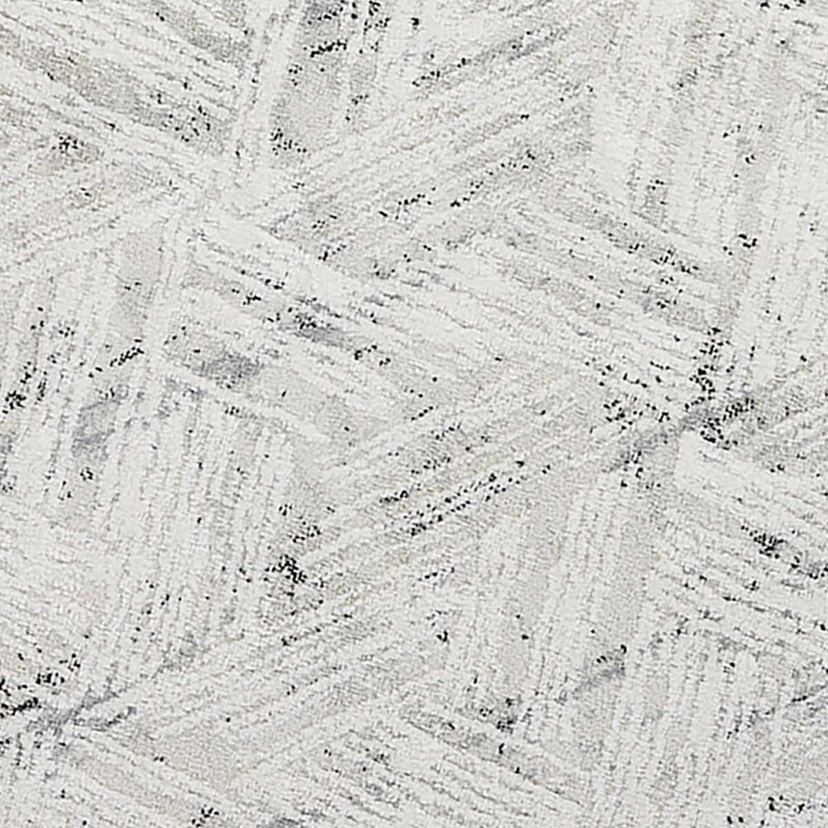 (B593) Boulder Ivory Round Rug, 6'