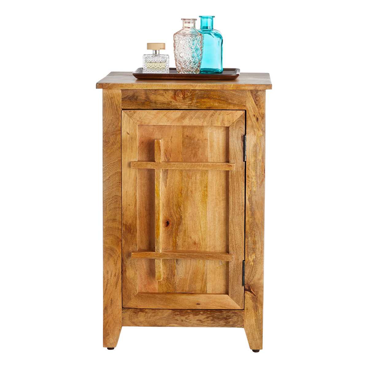 1-Door Mango Wood Cabinet | At Home