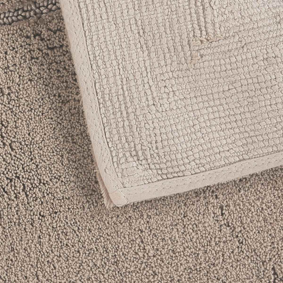 Honeybloom Racetrack Stone Bath Rug, 17x24