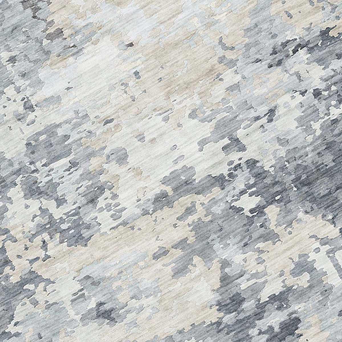 Crosby St. Dove Grey Splash Patterned Washable Area Rug 5x7 | Home ...