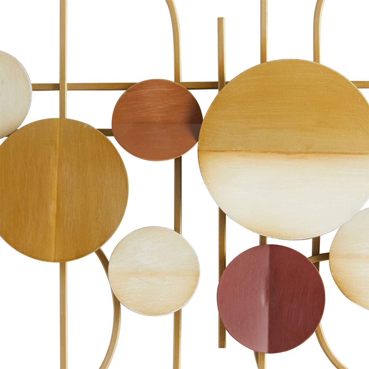 Crosby St. Metal Geo Wall Decor, 42x23