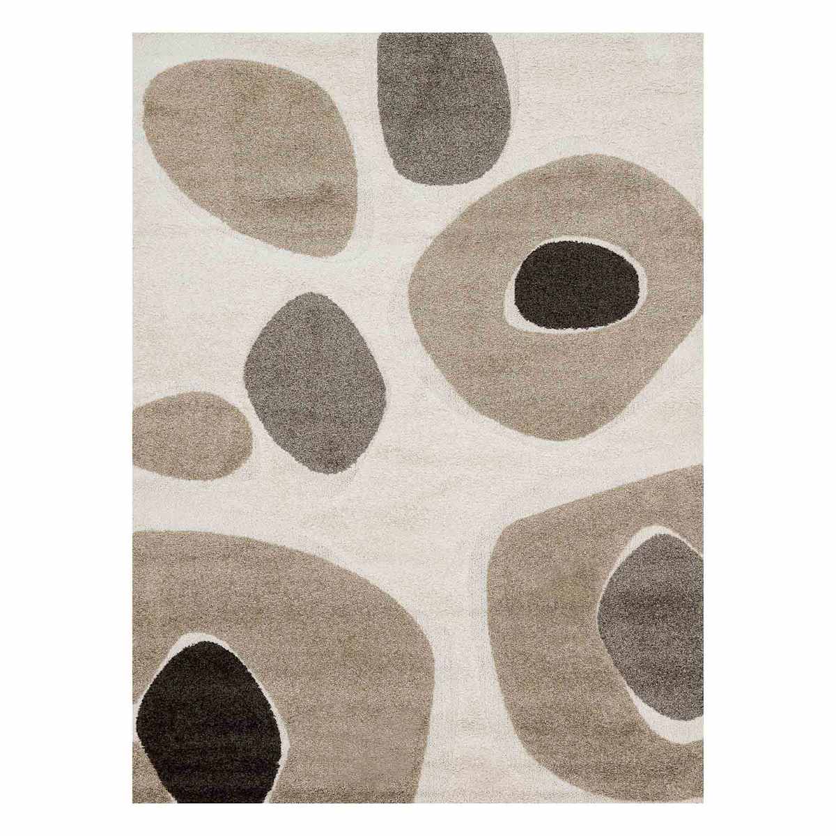 (A521) Sydney Pebble Design Area Rug, 5x7