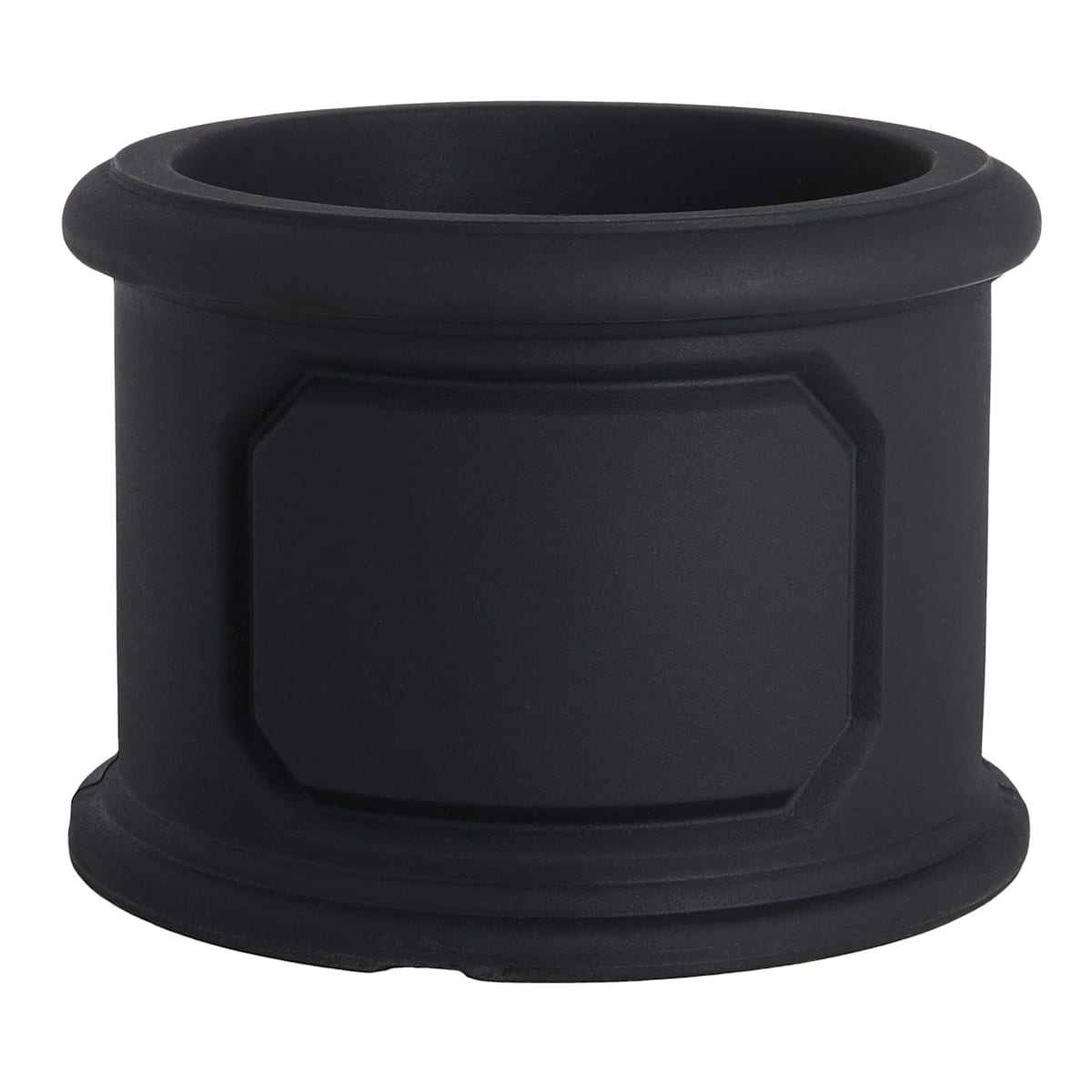 Japi Versailles Black Round Outdoor Planter, Medium | At Home