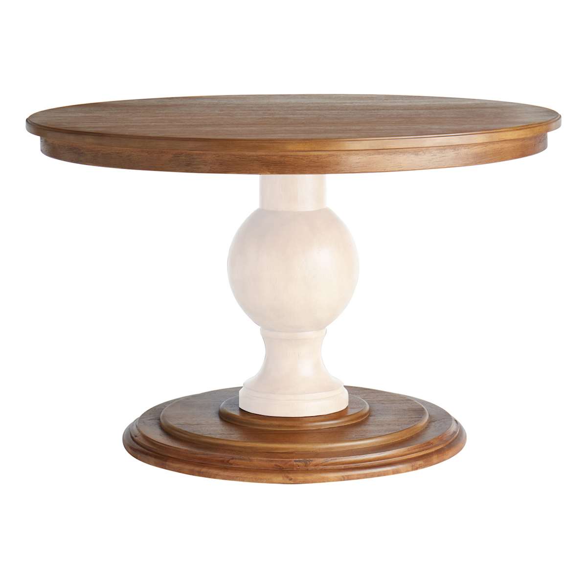 Honeybloom Penelope Wooden Dining Table Top & Base (Pedestal Sold ...