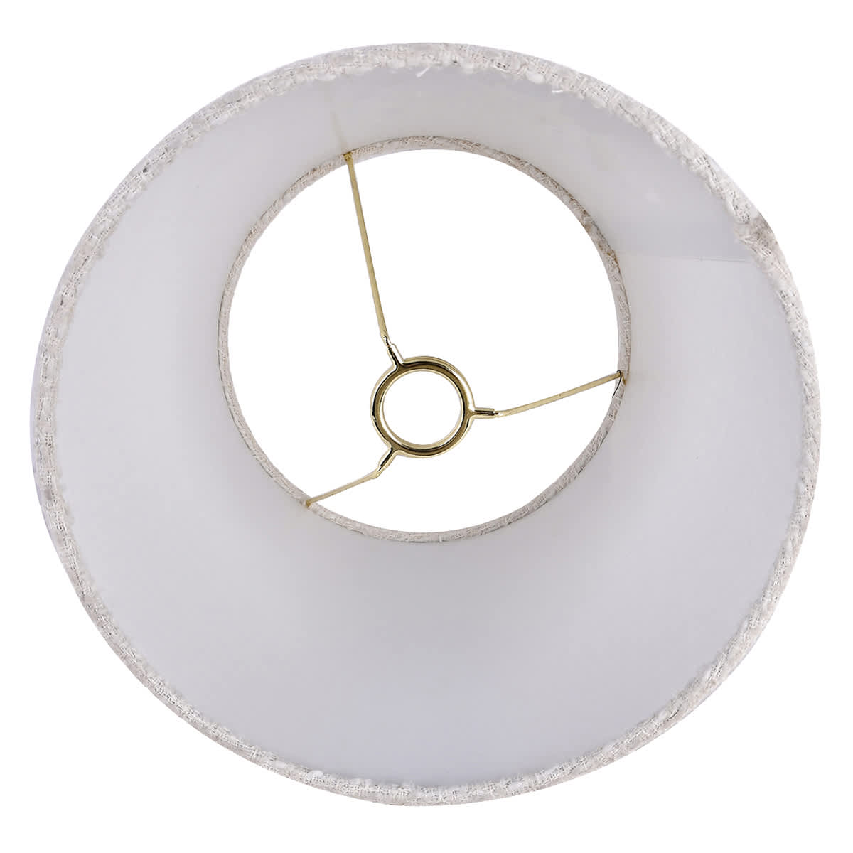 Crosby St. Tan Fabric Textured Lamp Shade, 14x10x14