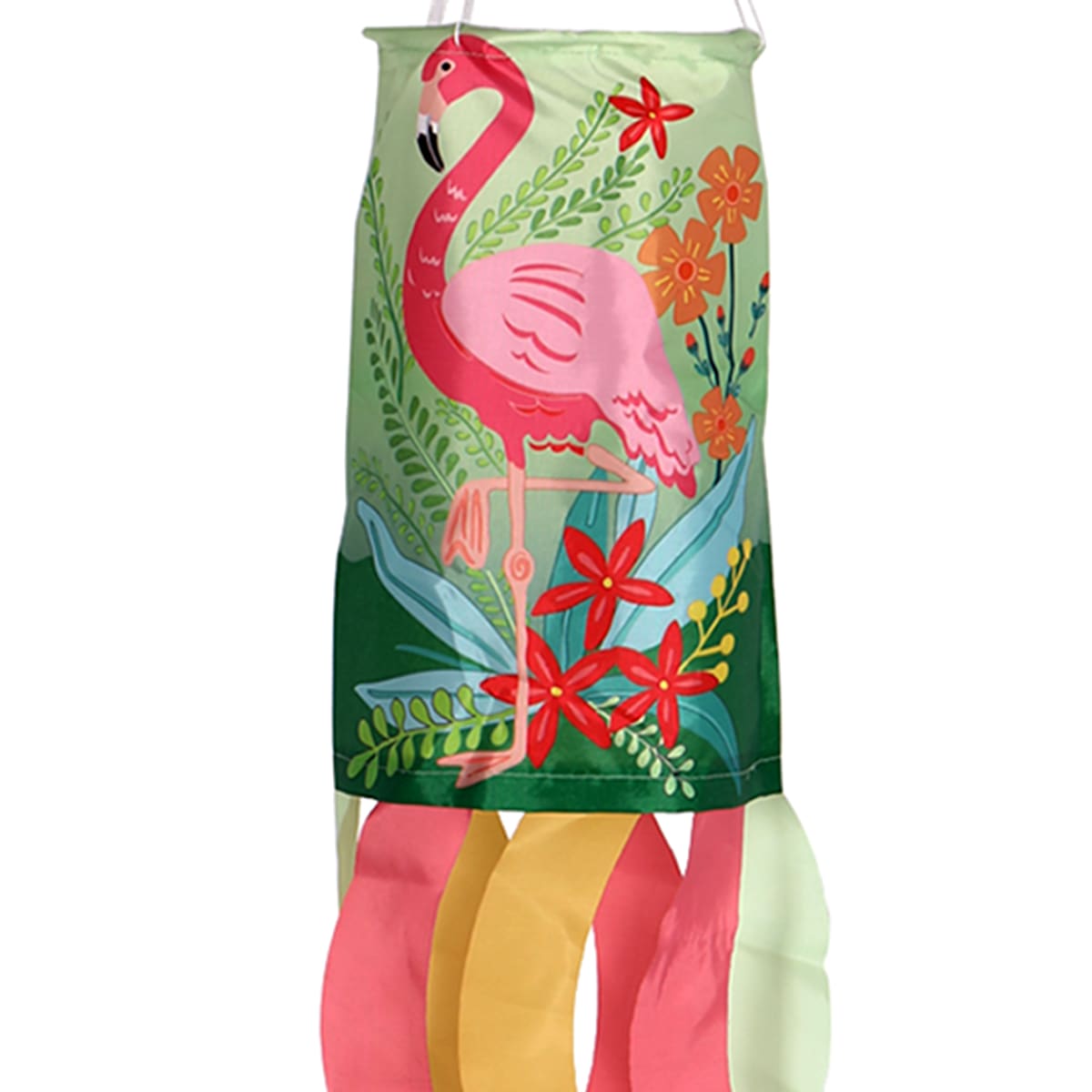 Flamingo Hanging Windsock, 38" | At Home