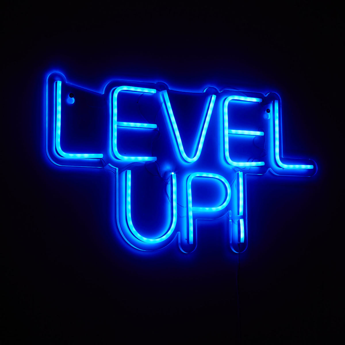LED Level Up Neon Wall Sign, 9.8"