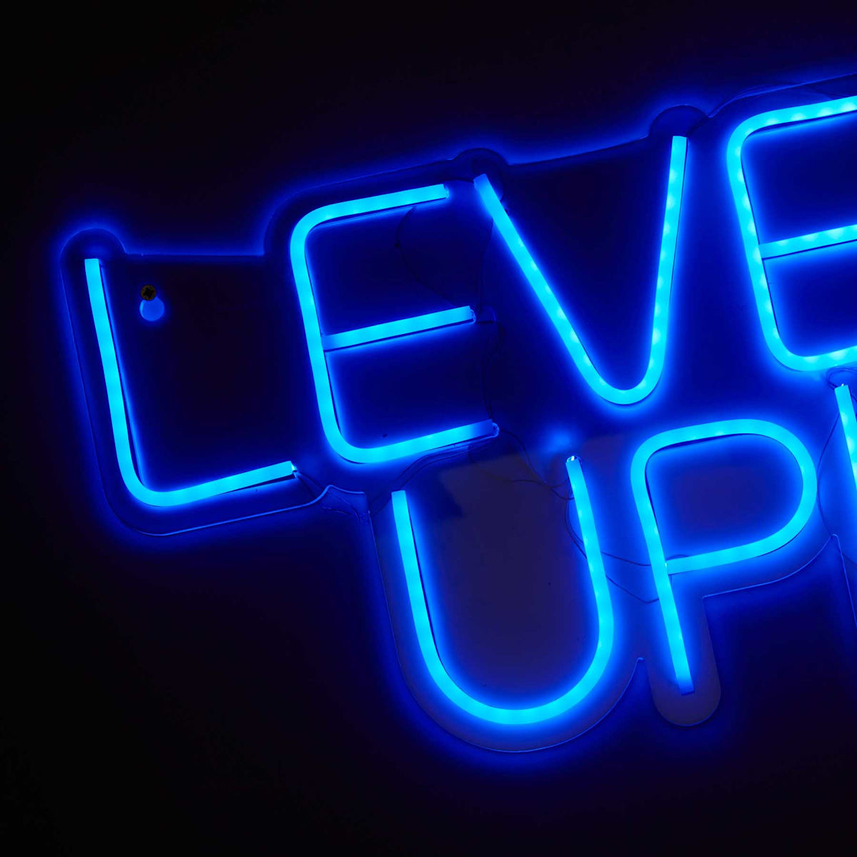 LED Level Up Neon Wall Sign, 9.8"