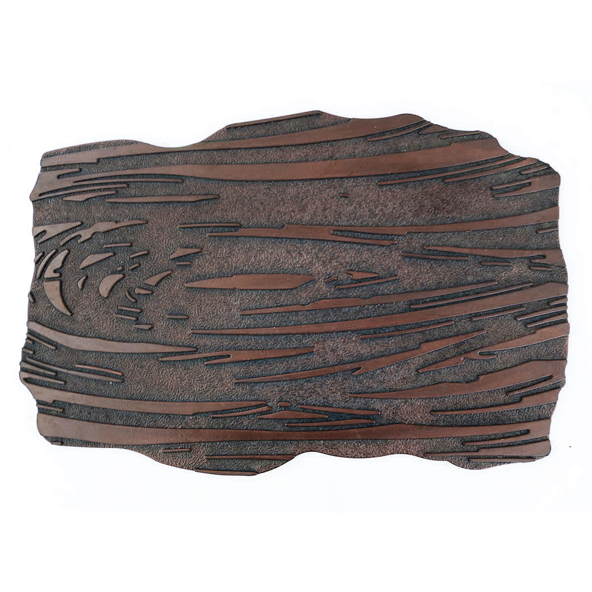 Wooden Finish Outdoor Garden Tile Stepping Stone, 12x18 | At Home