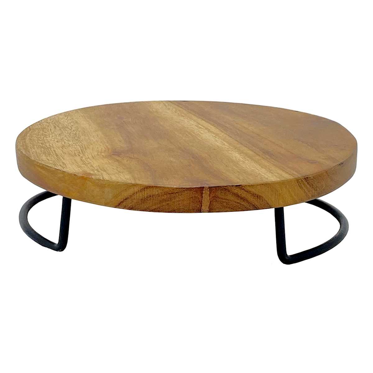 Round Wood Riser, 8"