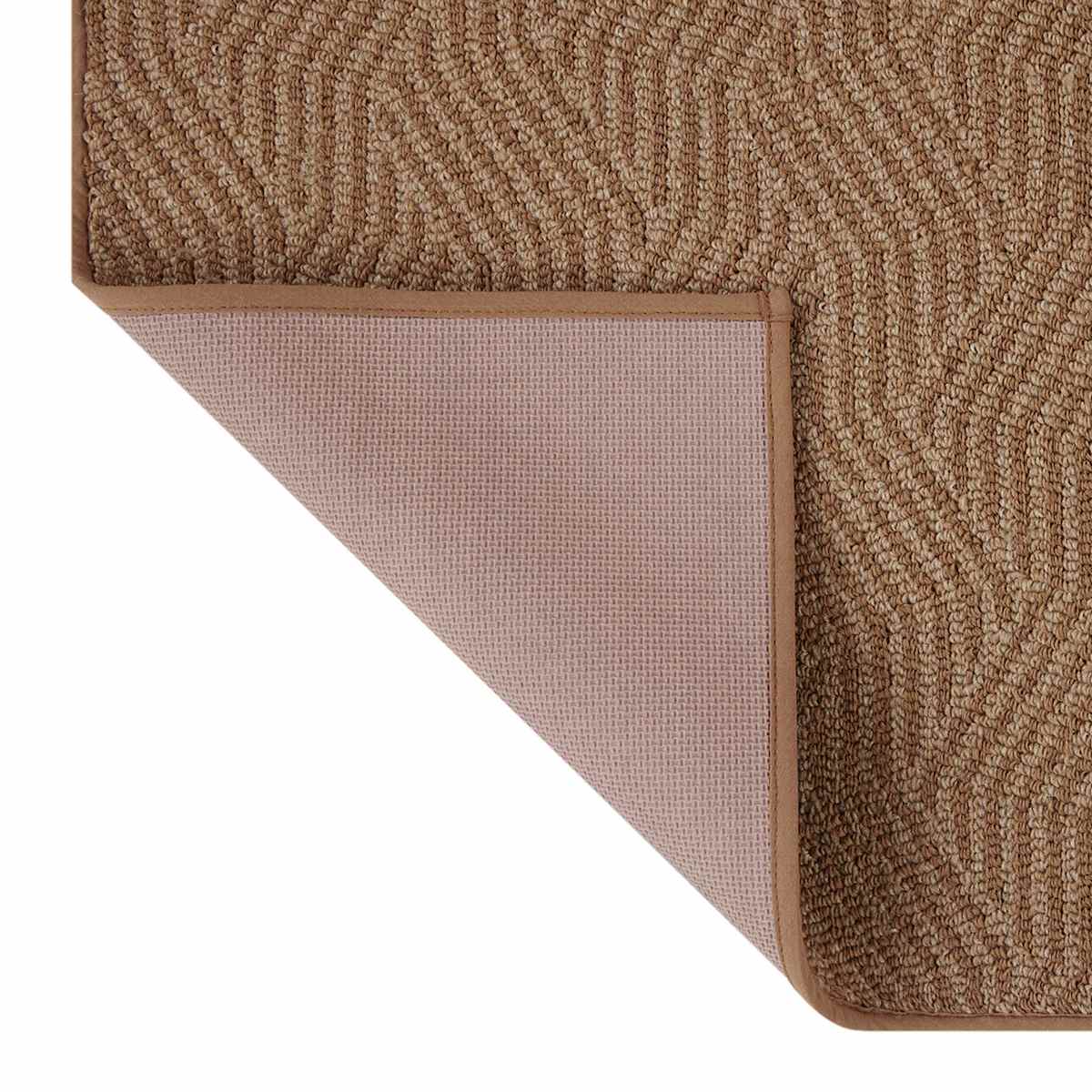 Brown Interlock Washable Rug, 30x46 | At Home