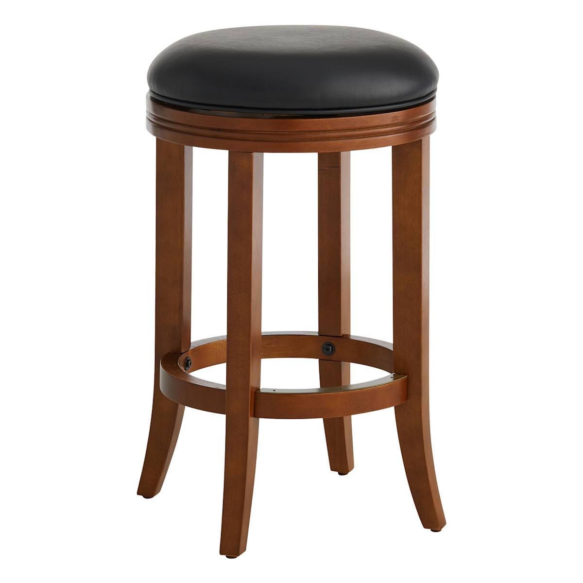 Providence Victoria Backless Counter Stool Walnut | Backless Counter ...