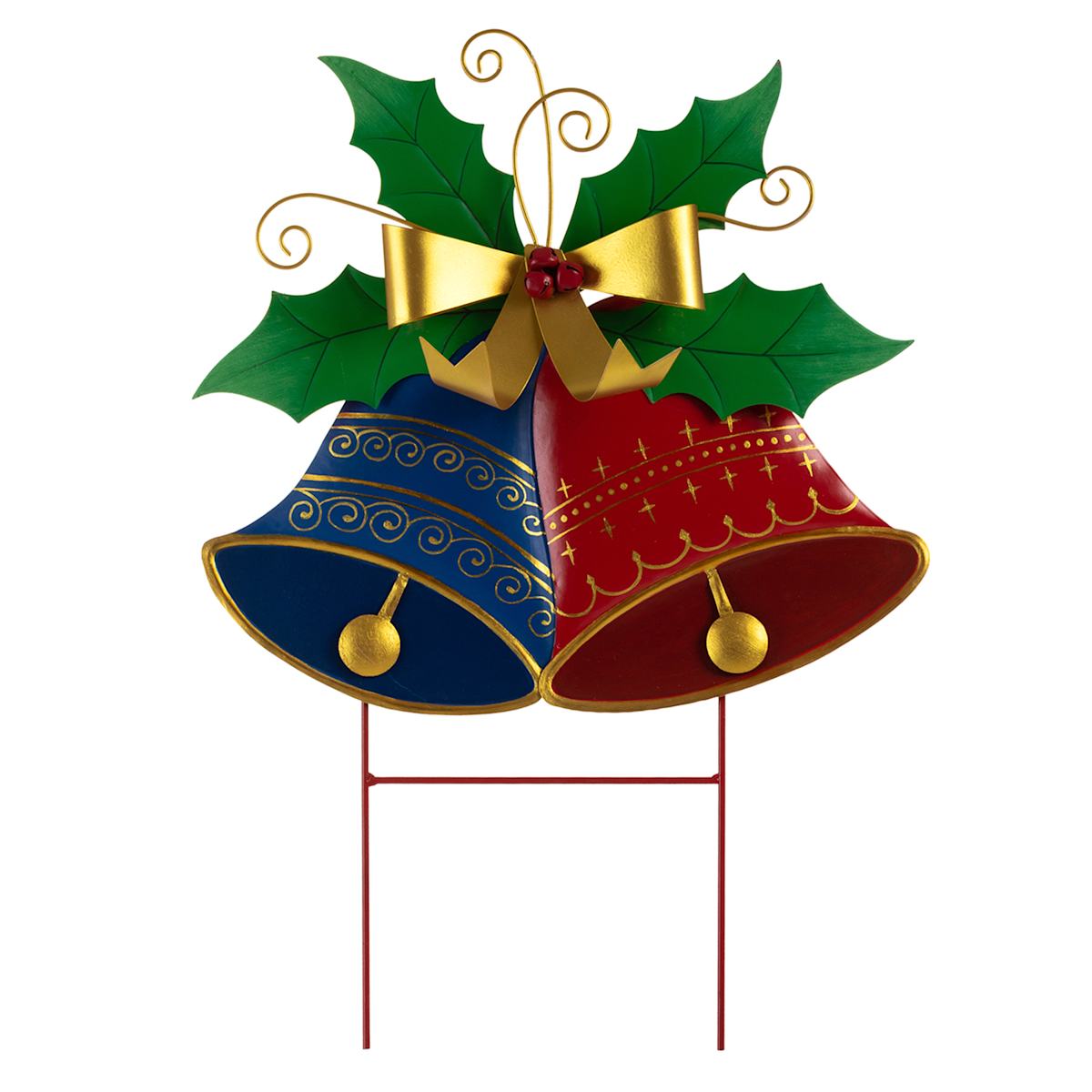 Colored christmas bells store