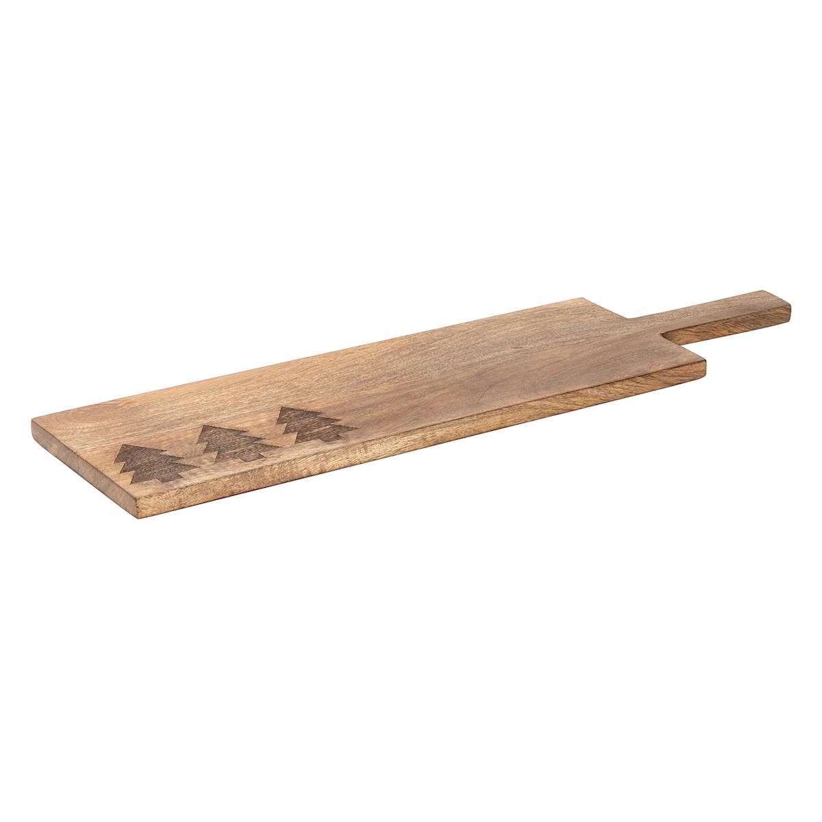 Honeybloom Wooden Tree Serving Board 23x6 | Stylish Serveware | At Home