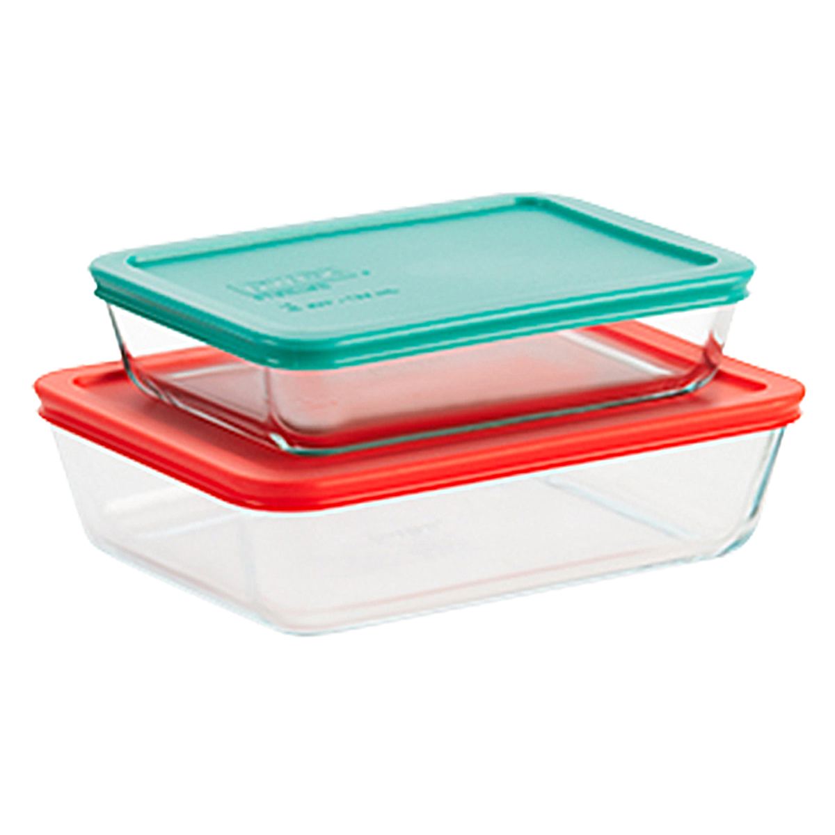 Pyrex 10-Piece Multicolored Food Storage Set