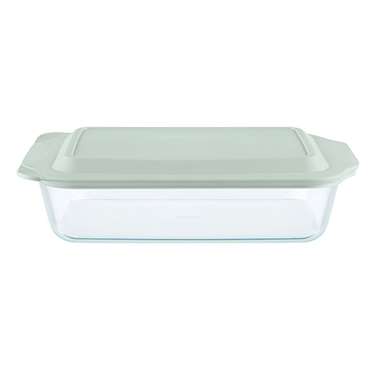 Pyrex Deep Dish Baking Dish with Sage Lid, 9x13