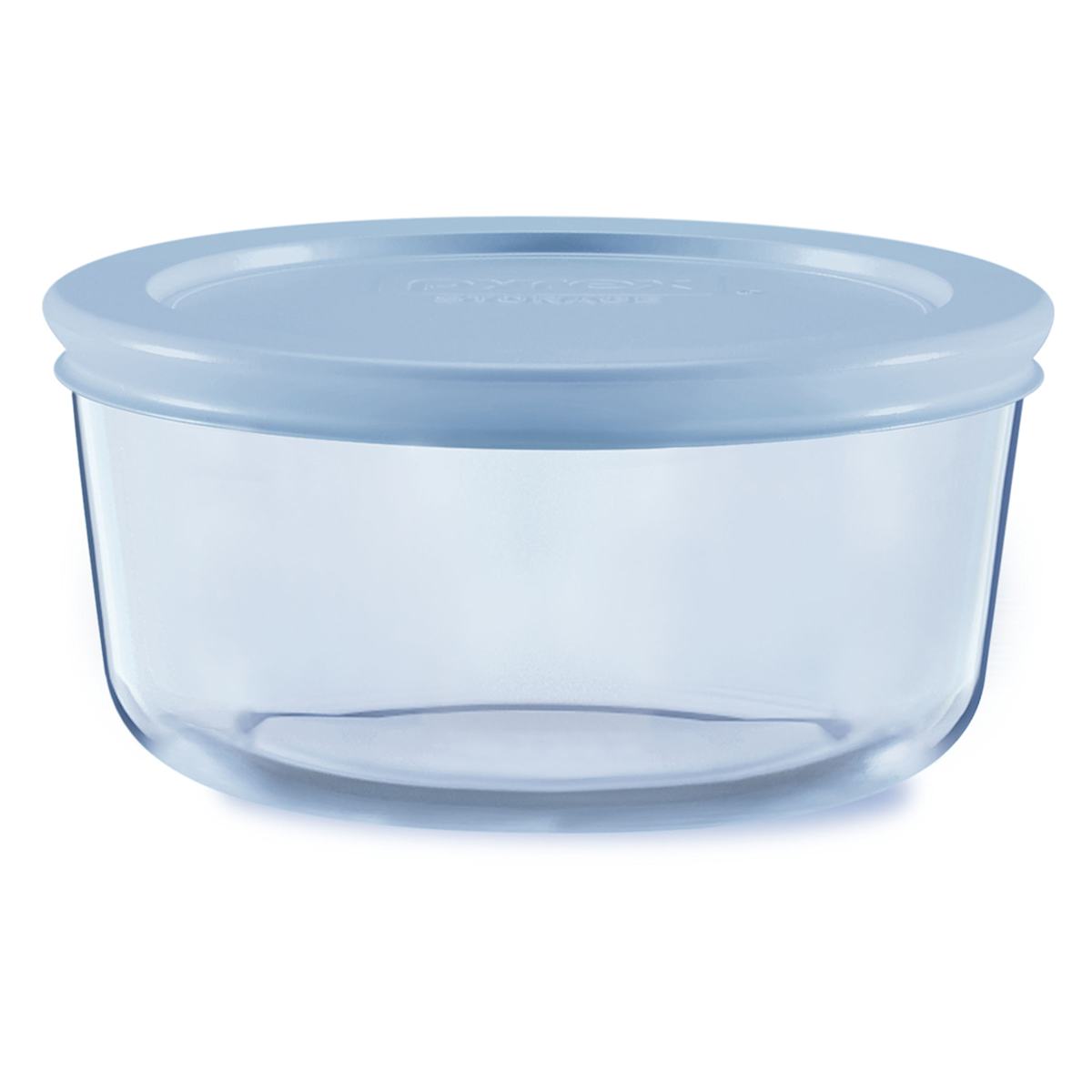 Pyrex Blue Glass Round Food Storage Container, 2c
