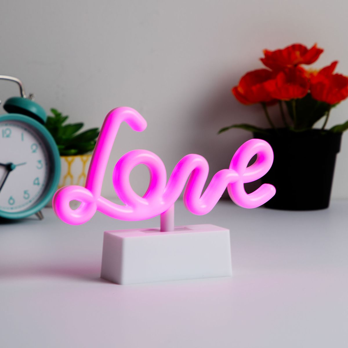 Love LED Neon Stand