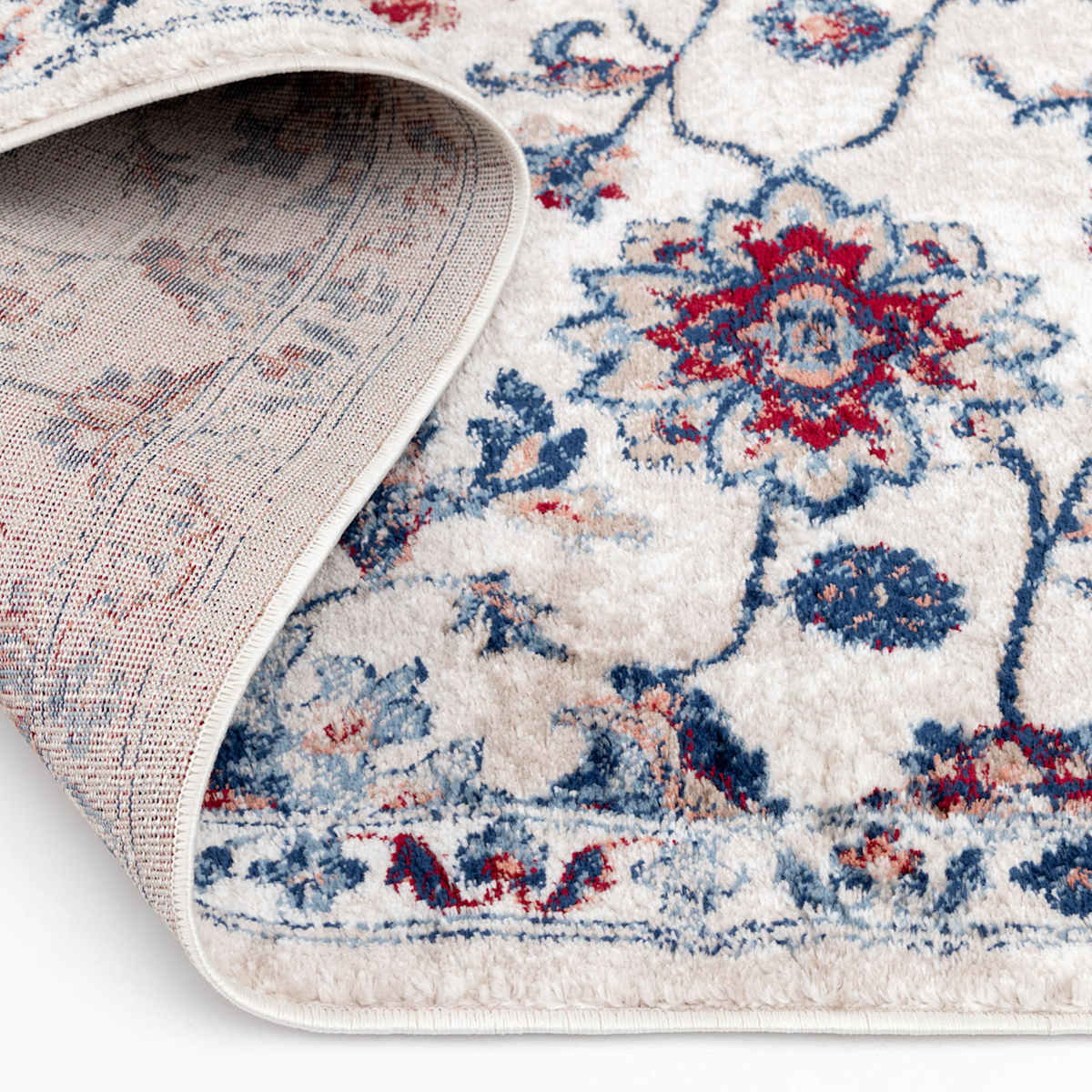 (D618) Providence Fillinta Paisley Area Rug, 5x7