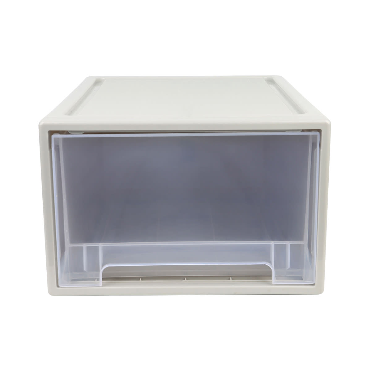 Grey Stackable Storage Drawer Small | At Home