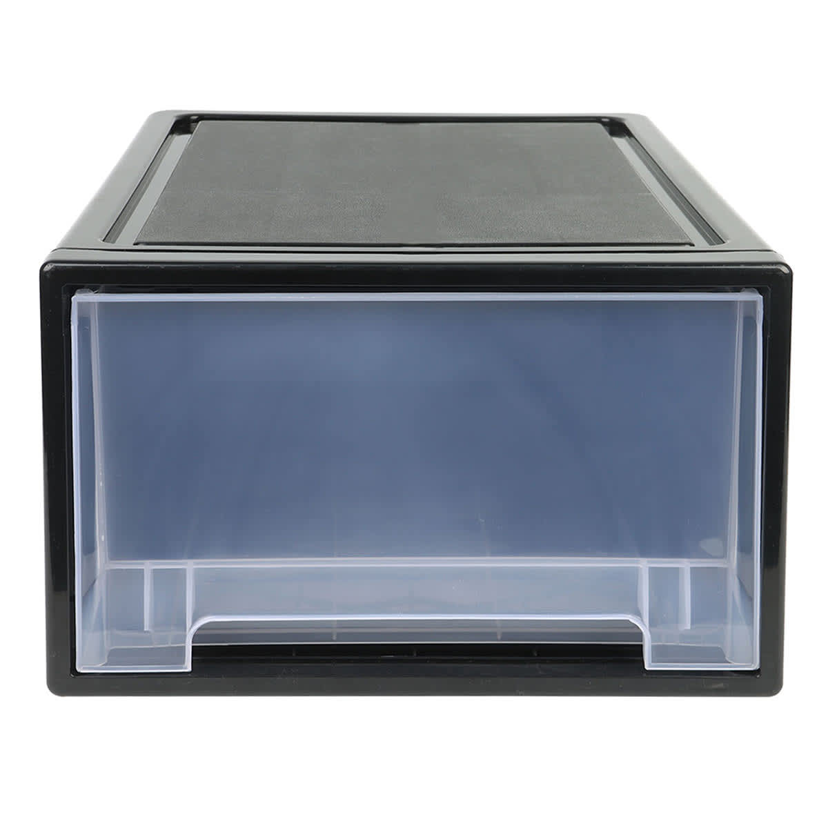 Black Stackable Storage Drawer, Small